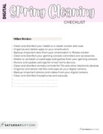 Digital Spring Cleaning Checklist: Clear Out Your Digital Clutter ...