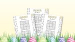 Easter Sudoku Puzzles - Cute & Free Printables | SaturdayGift