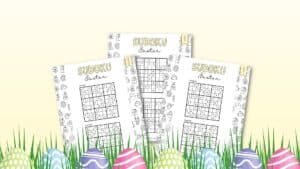Easter Sudoku Puzzles - Cute & Free Printables | SaturdayGift