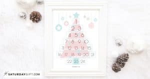 Cute & Free Printable Christmas Planner - Countdown to Holidays