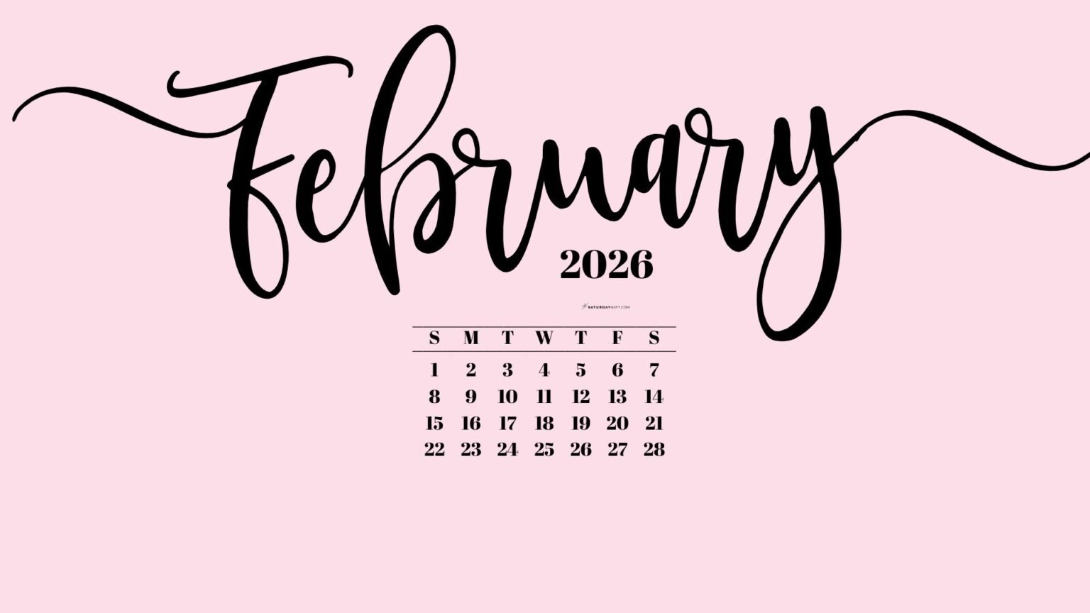 February Desktop Backgrounds – 55 Free Calendar Wallpapers