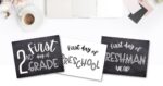 First Day of School Sign Printable - Cute & Free Printable Designs