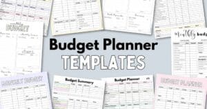 37 Budget Planners & Trackers - Cute & Free Printables