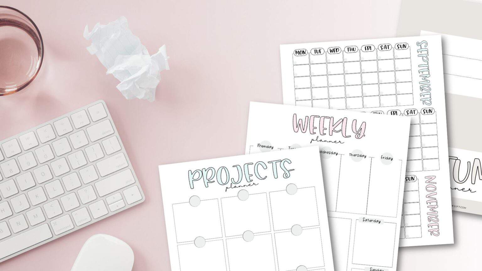 Autumn Planner - 21 Pages - Cute & Free Printables