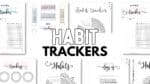 Free Printable Habit Trackers — 55+ Cute & Simple Templates