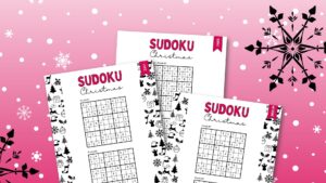 Christmas Sudoku Puzzles - Cute & Free Printables | SaturdayGift
