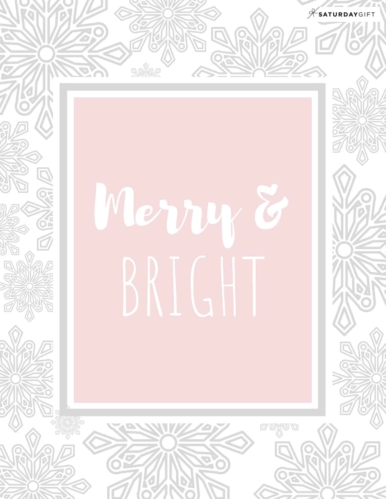 Holiday Coloring Sheets {Free Printables} | SaturdayGift