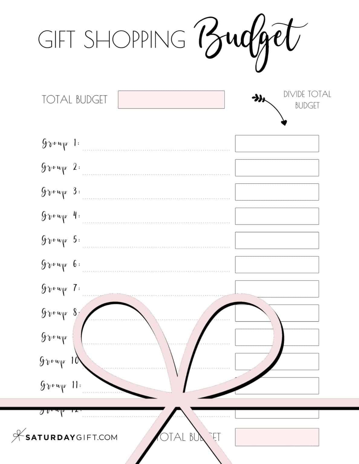 How To Create A Gift Shopping Budget You Can Easily Stick With