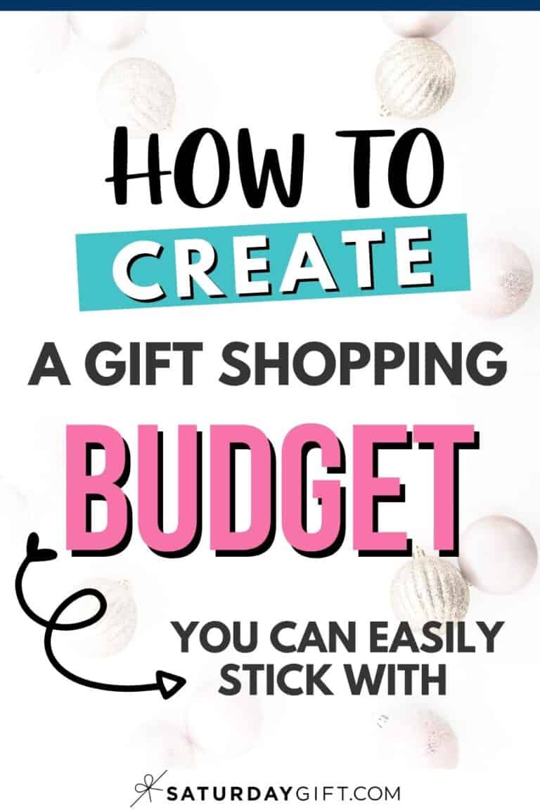 How To Create A Gift Shopping Budget You Can Easily Stick With