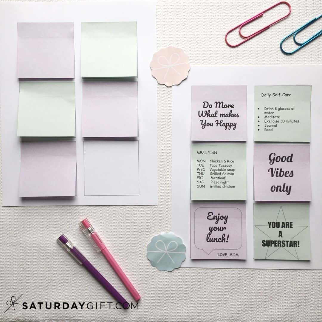 How To Print On Post-It Notes - Create Your Customized Sticky Notes