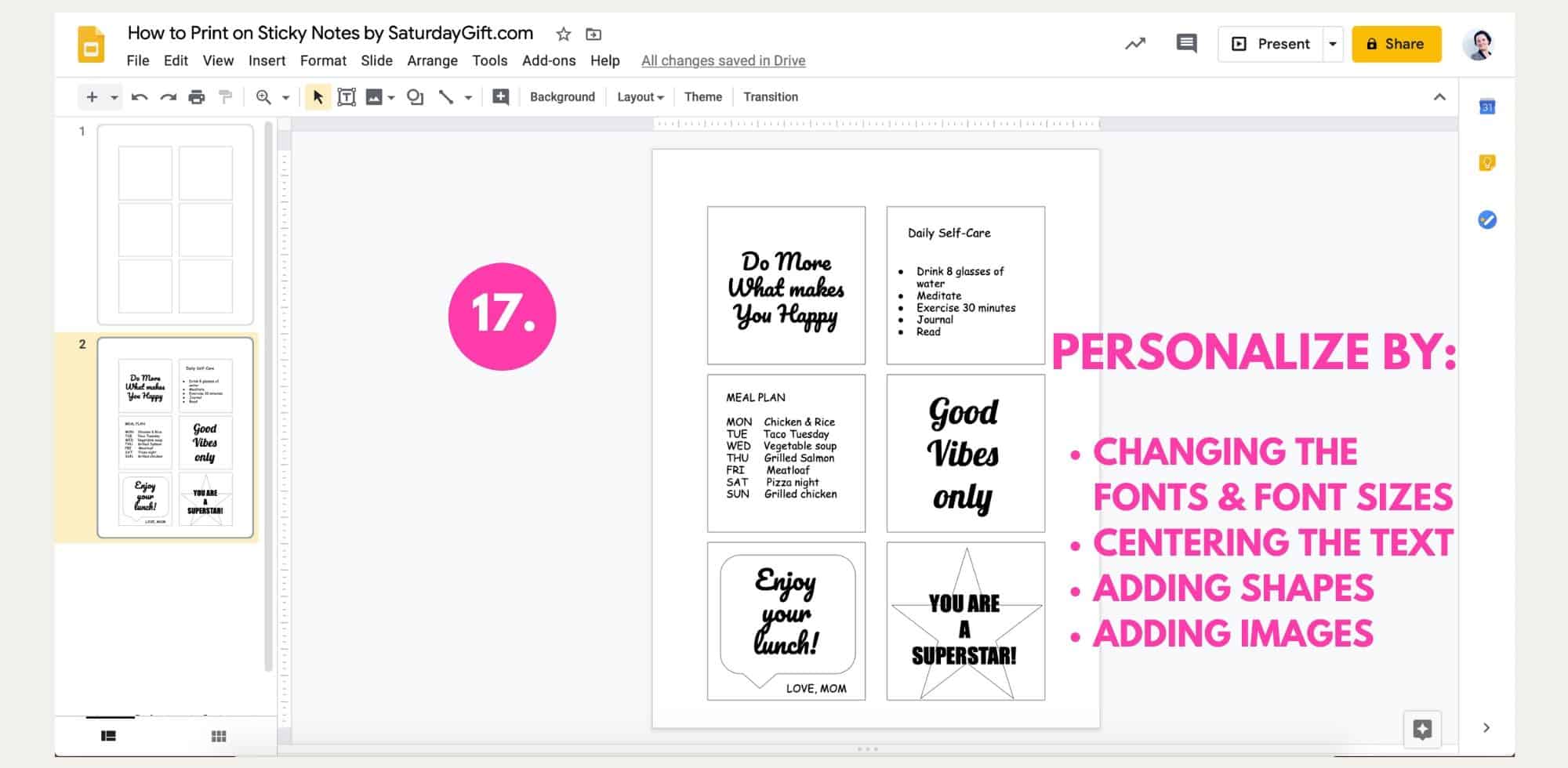 How To Print On Post-It Notes - Create Your Customized Sticky Notes