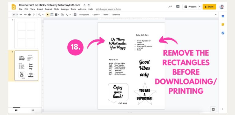 How To Print On Post-It Notes - Create Your Customized Sticky Notes