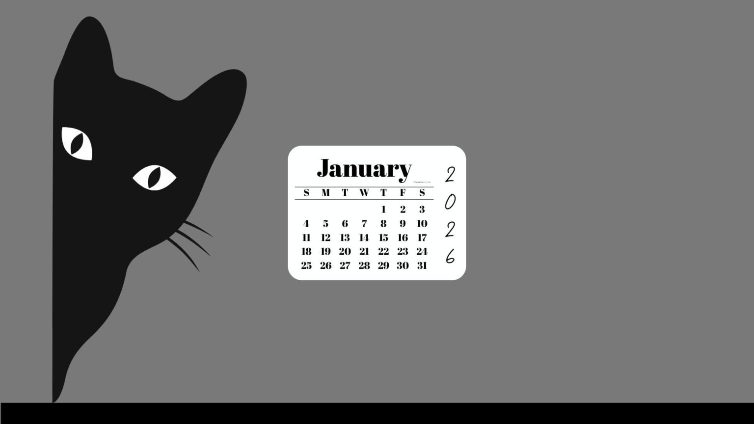 January Desktop Backgrounds – 55 Free Calendar Wallpapers