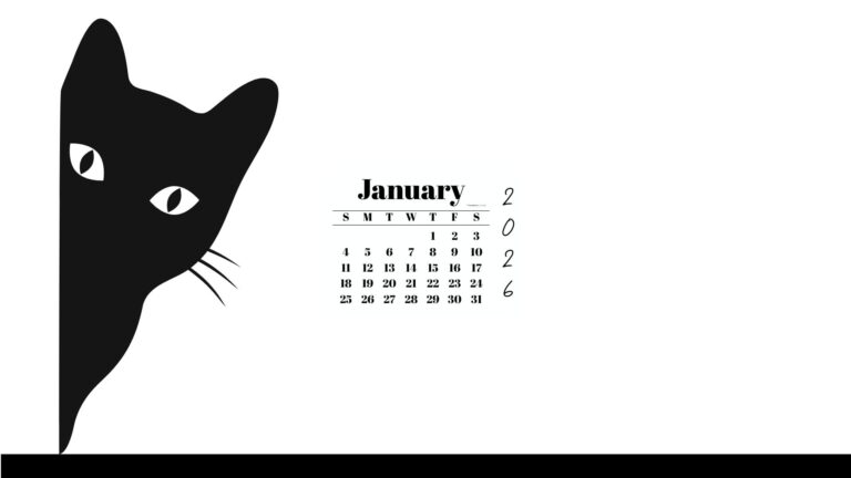January Desktop Backgrounds – 55 Free Calendar Wallpapers
