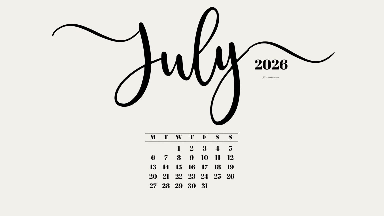 July Desktop Backgrounds – 55 Free Calendar Wallpapers
