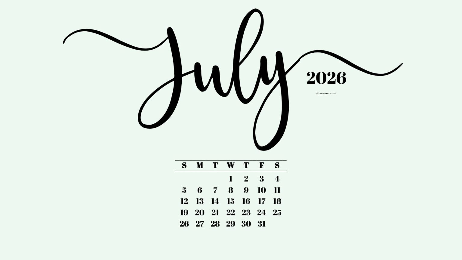 July Desktop Backgrounds – 55 Free Calendar Wallpapers