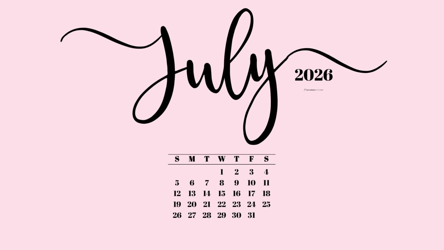 July Desktop Backgrounds – 55 Free Calendar Wallpapers