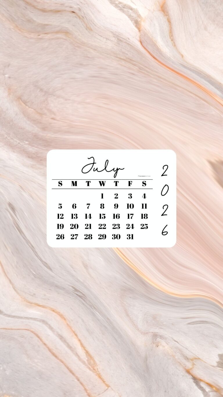July Phone Wallpapers – 55 Free Calendar Backgrounds