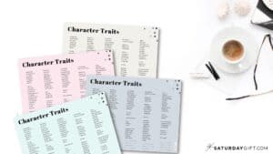 Character Traits List - 115+ Examples of Character Traits | SaturdayGift