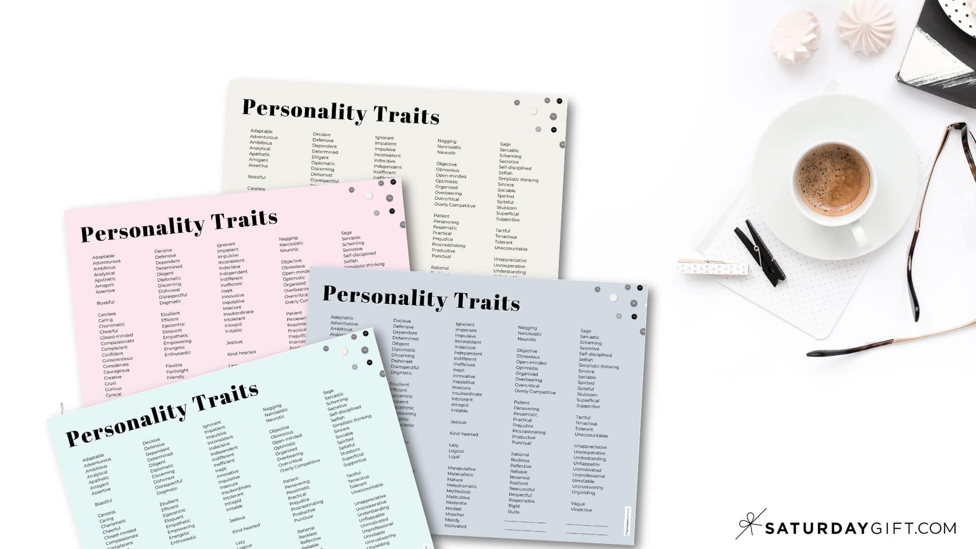 Personality Traits List - 137+ Examples of Personality Traits |SaturdayGift