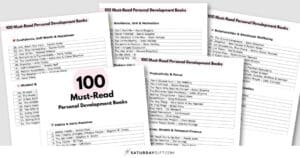 100 Best Books To Read for Personal Development + Printable List