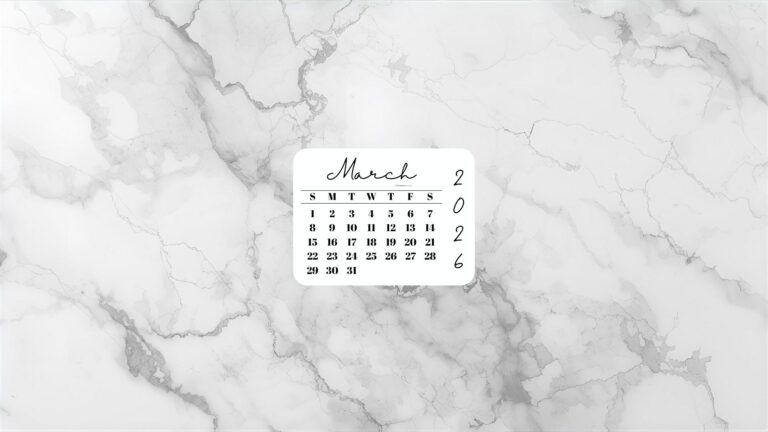 March Desktop Backgrounds – 55 Free Calendar Wallpapers