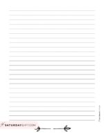 Printable Letter Paper - 37 Cute & Decorative Writing Papers | SaturdayGift