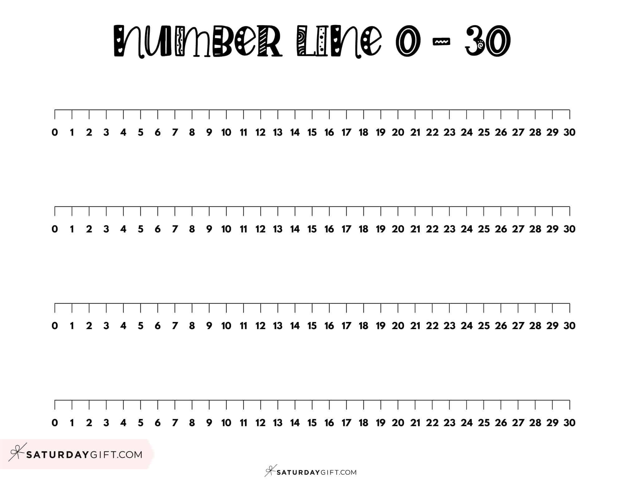 Number Line To 30 4 Cute Free Printables And Blank Worksheets number-line-to-30-4-cute-free-printables-and-blank-worksheets