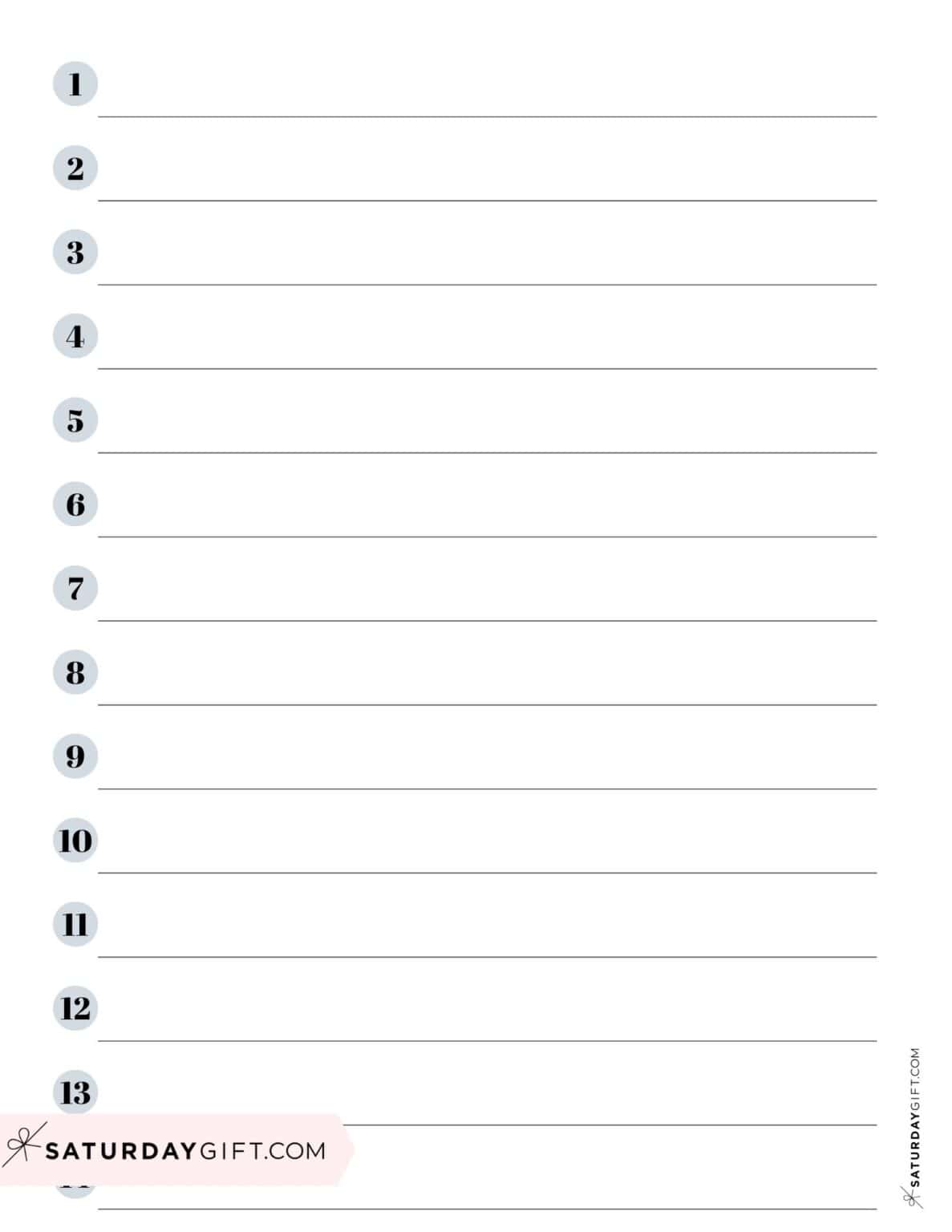 Lined Paper Printable Templates - 38 Free Printables | SaturdayGift