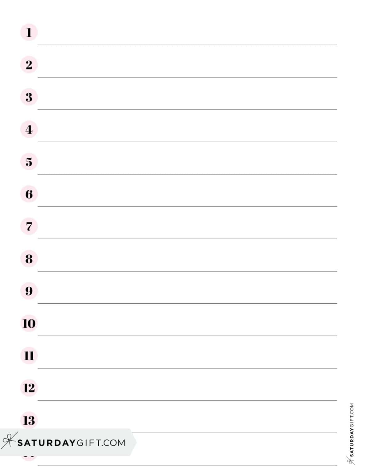 Lined Paper Printable Templates - 38 Free Printables | SaturdayGift