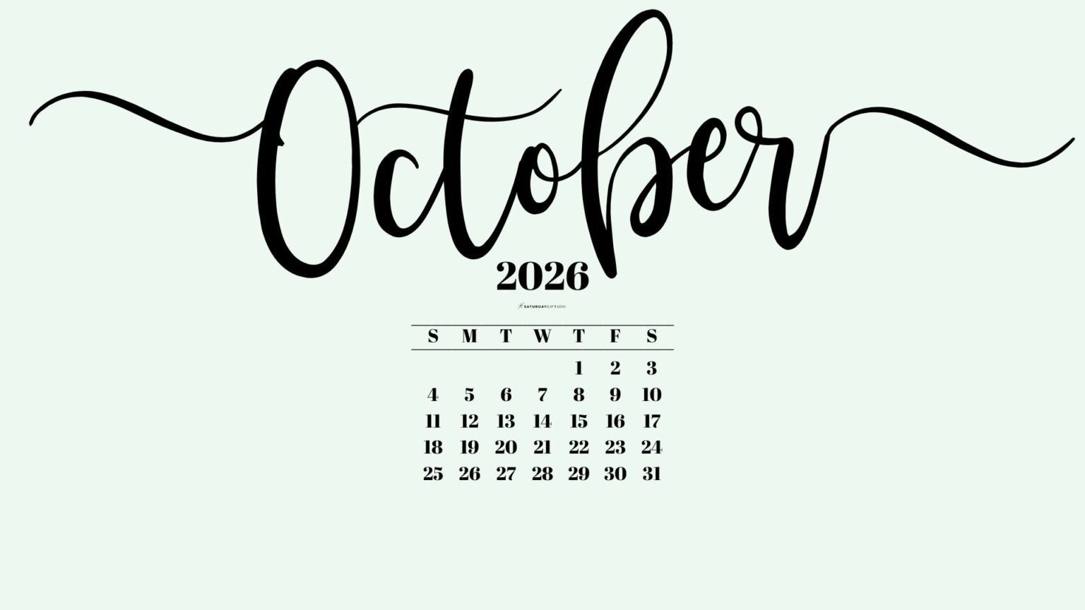 October Desktop Backgrounds – 55 Free Calendar Wallpapers