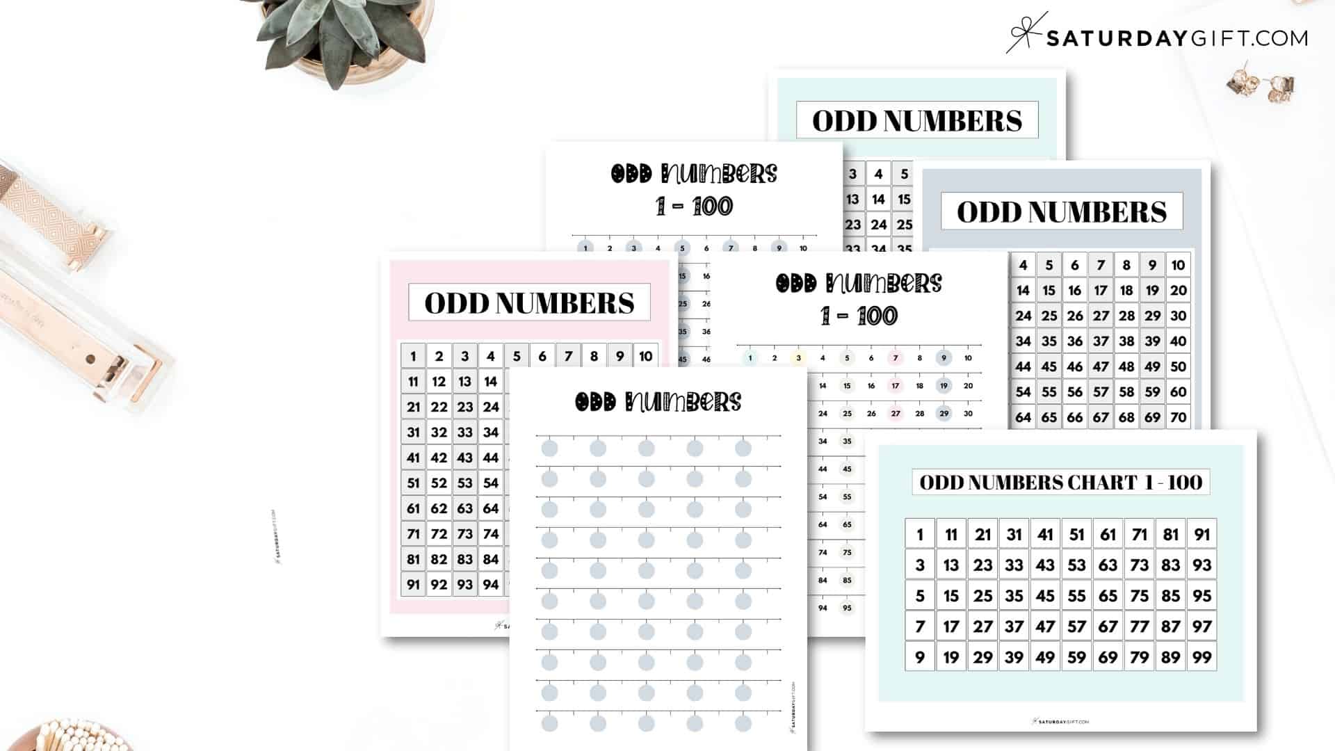 Even and Odd Numbers - 28 Cute & Free Printable Charts
