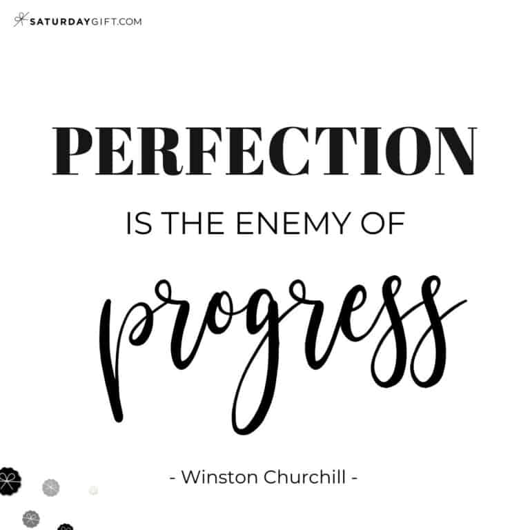 17 Uplifting Quotes to Embrace Progress Not Perfection