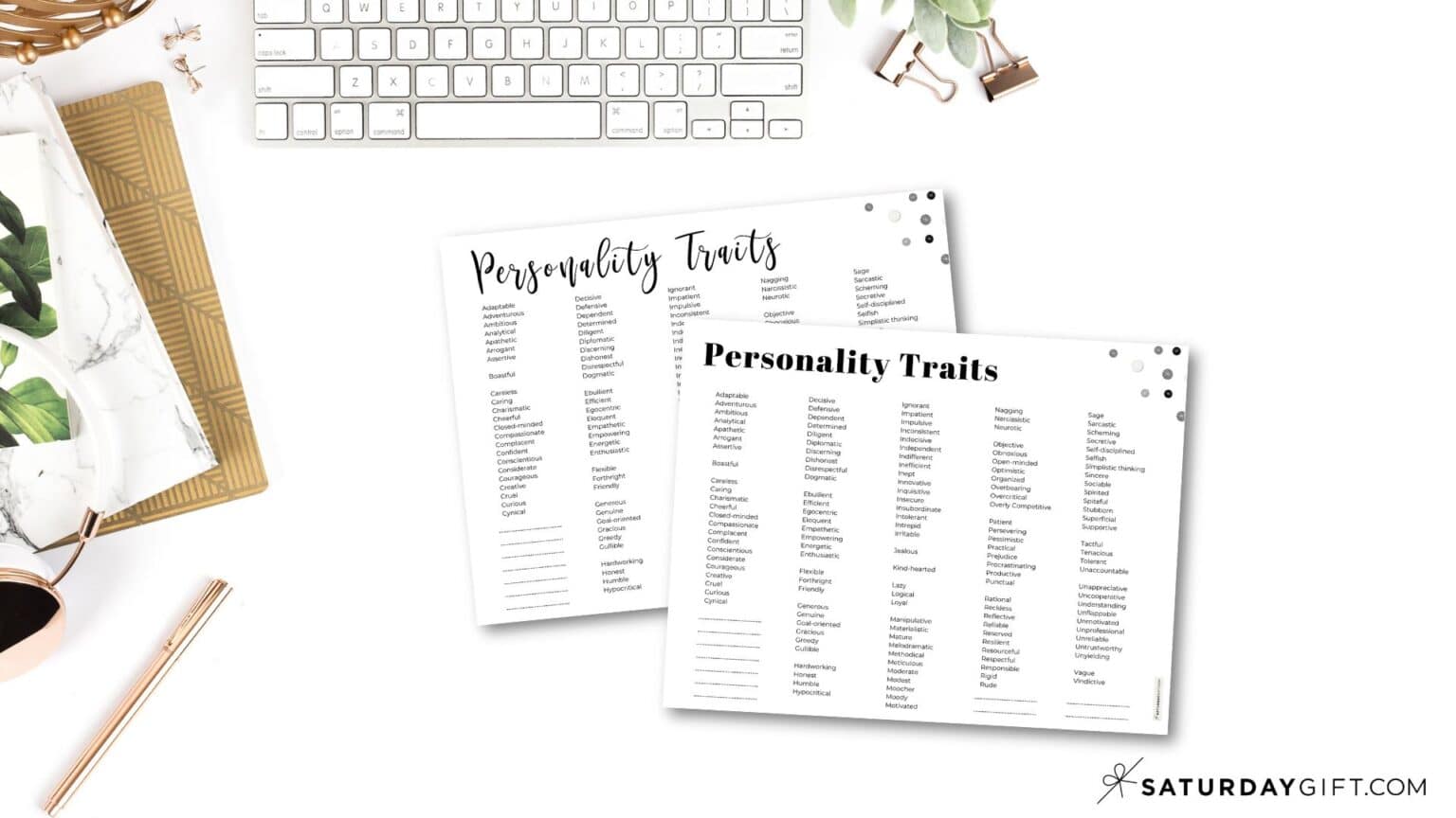 Personality Traits List - 137+ Examples of Personality Traits ...