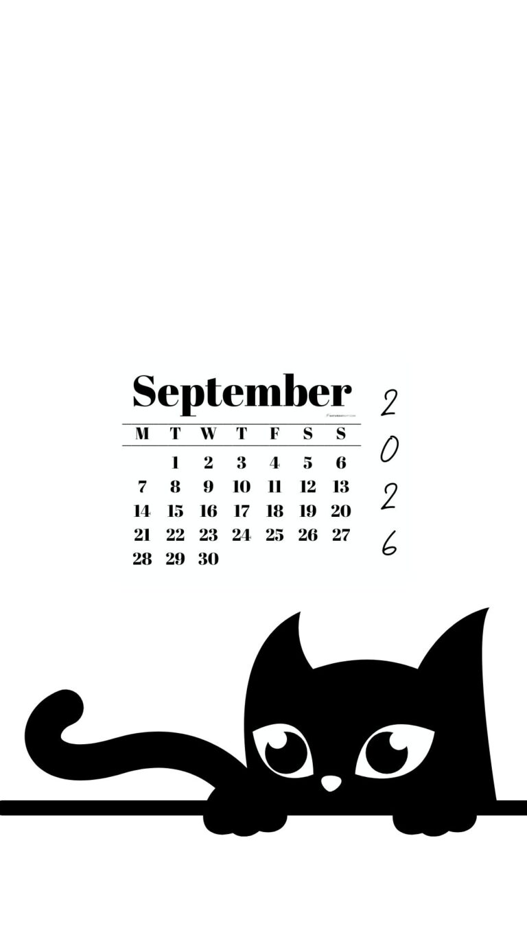 September Phone Wallpapers – 55 Free Calendar Backgrounds
