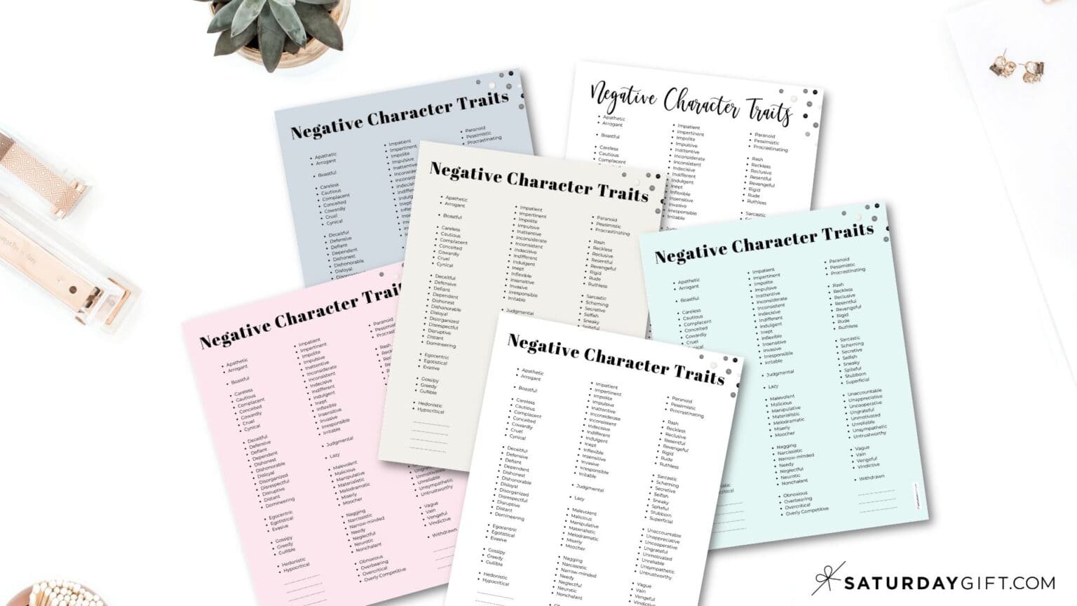 Negative Character Traits List - 98 Negative Qualities & Examples ...