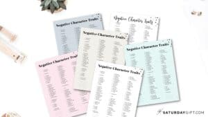 Negative Character Traits List - 98 Negative Qualities & Examples ...