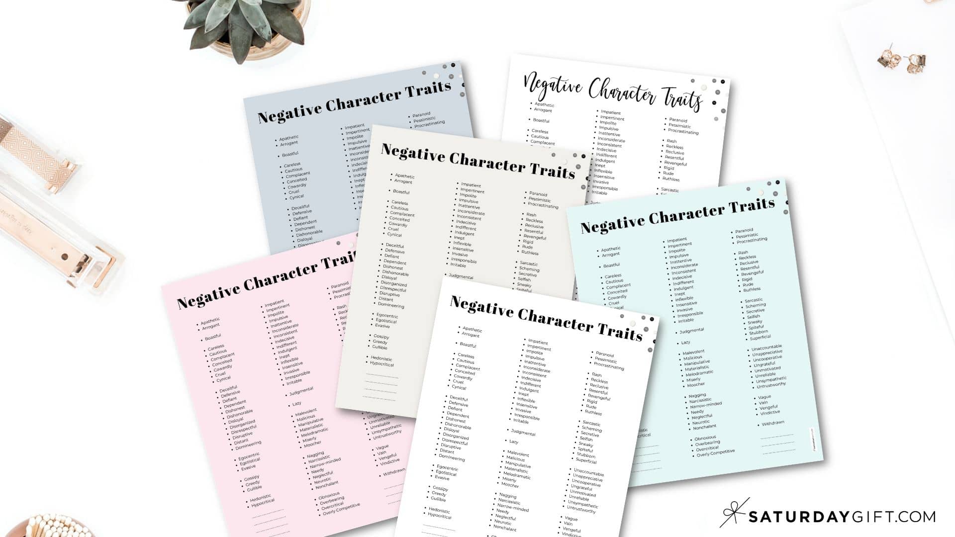 Negative Character Traits List - 98 Negative Qualities & Examples ...