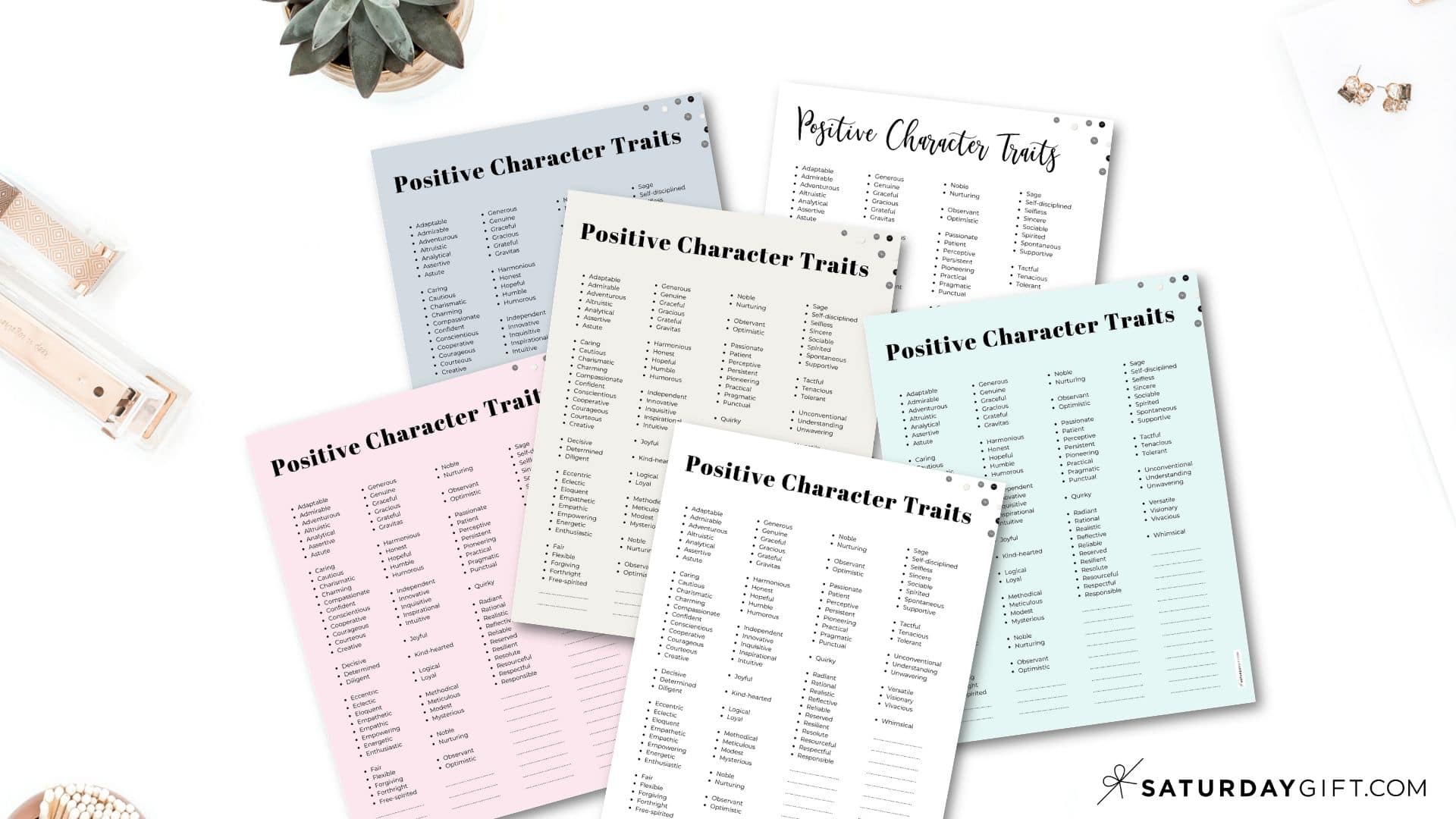 Positive Character Traits List - 100 Good Qualities & Examples ...