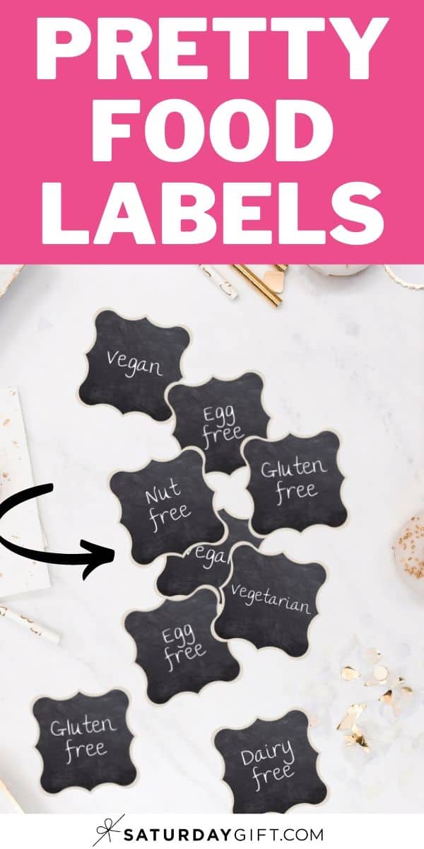 Pinterest Buffet Food Labels Easy DIY Food Label Holders + Last Minute