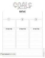 Spring Planner - 21 Pages - Cute & Free Printables
