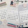Cute Colorful Calendar Templates 2025 - Free Printables
