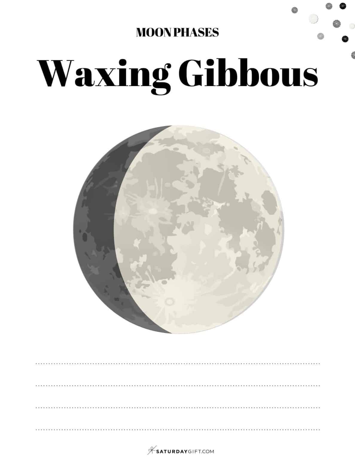 13 Free Printable Moon Phases Worksheets - the 8 Phases of the Moon