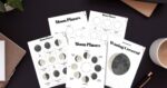 13 Free Printable Moon Phases Worksheets - the 8 Phases of the Moon