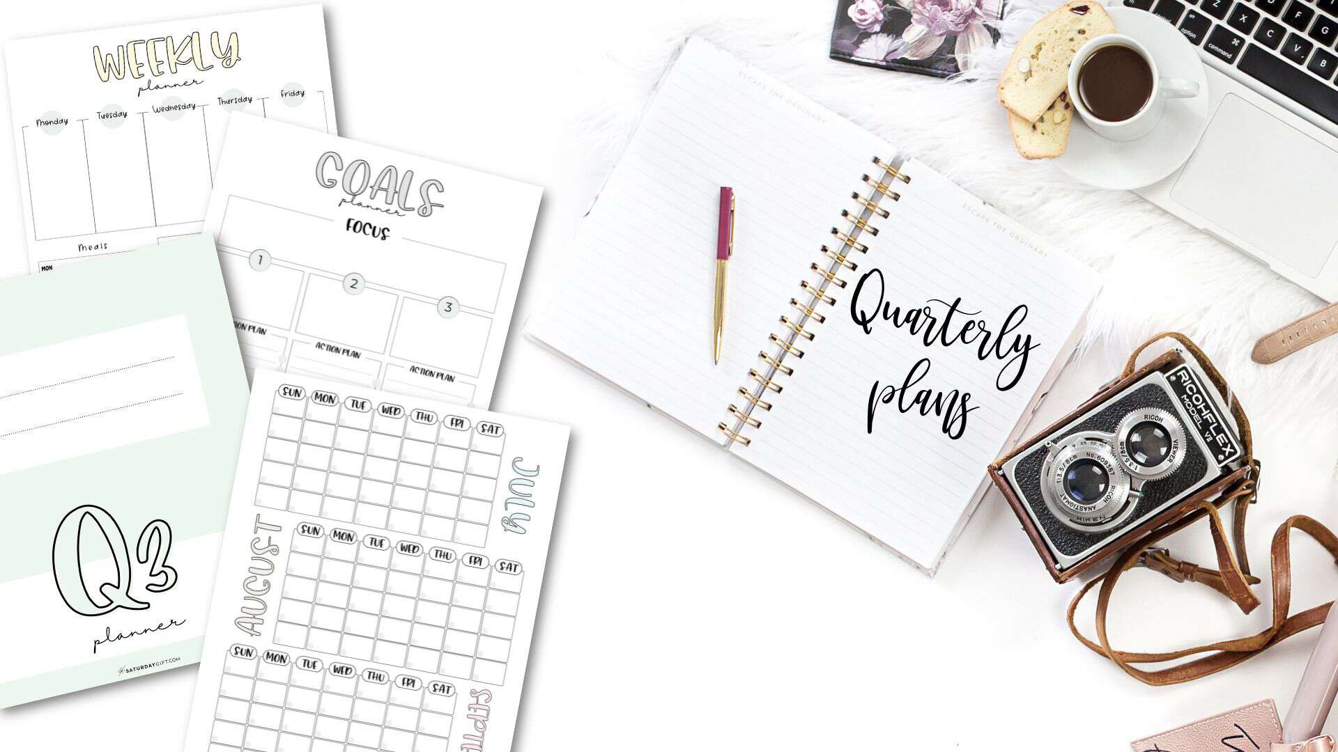 Q3 Planner - 21 Cute & Free Printables