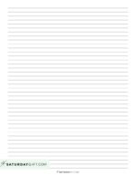 Lined Paper Printable Templates - 38 Free Printables | SaturdayGift