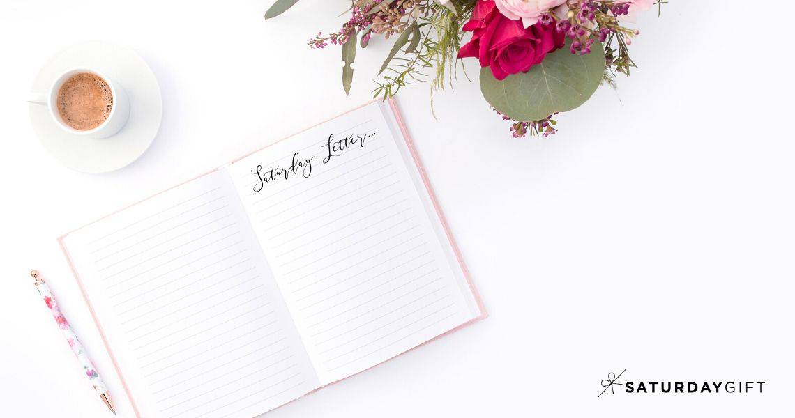 Saturday letters by Cristina Morero | SaturdayGift