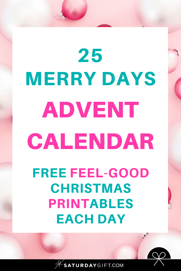 25 Free Feel-Good Christmas Printables (All oh-so-pretty & practical!)