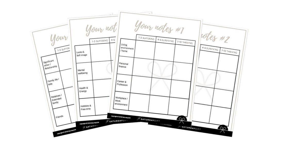 Level 10 Life - How To Use Wheel of Life Worksheets to Audit Your Life