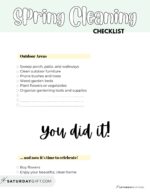 Spring Cleaning Checklist - Complete Guide for a Sparkling Home ...